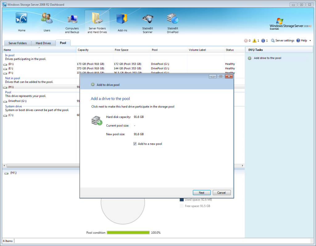 StableBit DrivePool 1.3 Release Final – Covecube