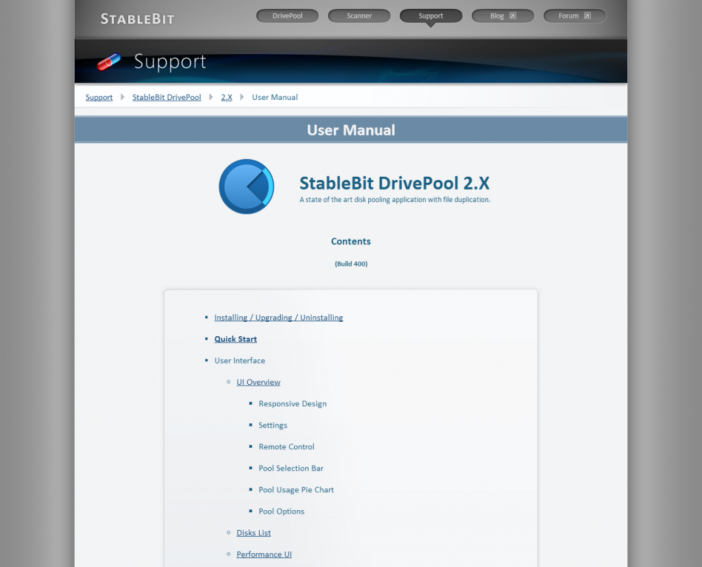 StableBit DrivePool 2.0.0.400 Release Candidate – Covecube
