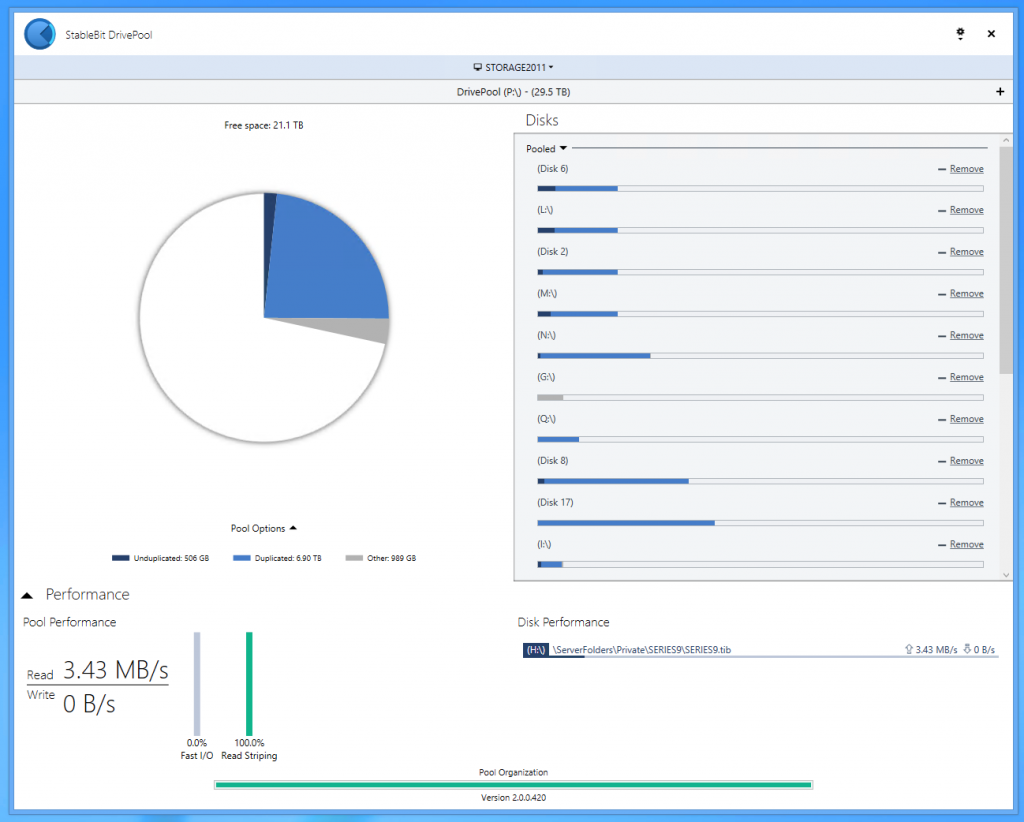 StableBit DrivePool 2.0.0.420 Release Final – Covecube